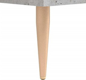 vidaXL Konferenční stolek 90 x 50 x 40 cm kompozitní dřevo [829200] Barva: Betonová šedá