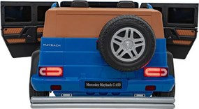 Elektrické autíčko Mercedes Benz MAYBACH G650 STRONG modré