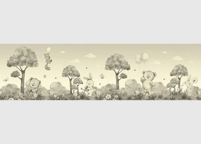 Dětská samolepící bordura na zeď Medvídek | 5 m x 9.7 cm | DWBD8123