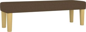 Box spring postel s matrací tmavě hnědá 160x200 cm textil 3137248
