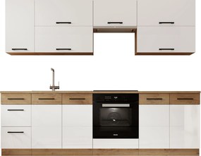 ADRK Furniture Kuchyňský nábytek VIKA 260 ADRK-KF-VIK-WSLO-260