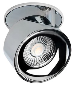 LED2 21507315DT KLIP zápustné bodové svítidlo nastaviteľné LED D77mm 11W/770lm 3000K TRIAC bílá, chrom Bodová svítidla do sádrokartonu a zápustná svítidla