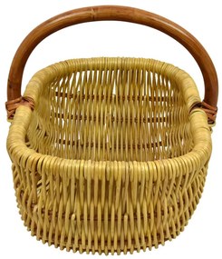 Vingo Ratanový košík na nákup medový Rozměry (cm): velký 47x 37, v. 38, v. opletu 20