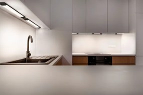 Osram - LED Stm podlinkové svítidlo se senz LINEAR EDGE LED/8W/230V 50 cm černá