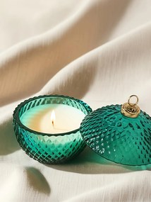 Sinsay - Svíčka ve tvaru vánoční koule s vůní Bourbon by the Fire - zelená