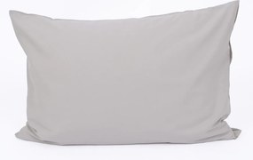 MK Lůžkoviny Bavlněný povlak na polštář Renforcé 70 x  90 cm - Jasmine světle šedá