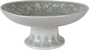 Porcelánová mísa na noze Vintage Unique M - Ø 26*13 cm