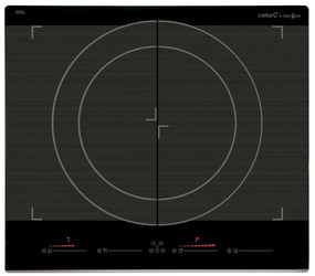 Indukční deska CATA GIGA 600 BK 60 cm 4 zóny gigazóna 40 cm