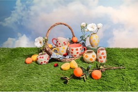 Vázy v sadě 3 ks z kameniny (výška 9,5 cm) Fruit – Sass &amp; Belle
