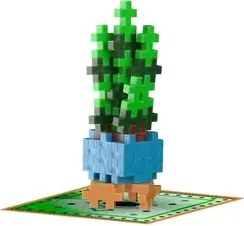 PLUS-PLUS Stavebnice Kytky Snake Plant / od 5 let / Recyklovaný plast,