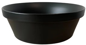 Keramické umyvadlo MADA MB | černá 40 cm