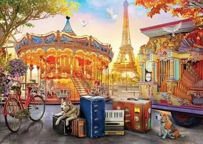 ART PUZZLE 5497 Puzzle Lunapark v Paříži / 2000 dílků / od 15 let
