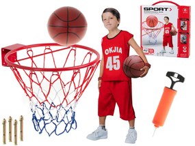 KIK KX5213 Basketbalový koš + míček s pumpičkou