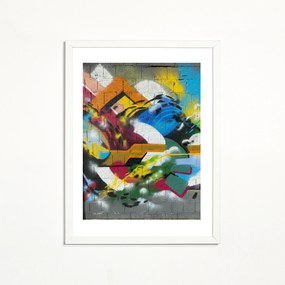 Yudoe 06 | Letter B Rám: Černý, Velikost: 40 x 30 cm