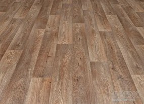 Breno PVC PRESTO PLUS Aspin 846 - tmavé dřevo, šíře 300 cm