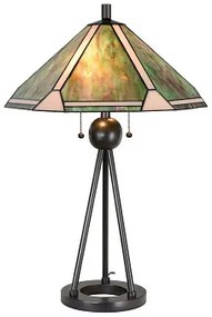 Stolní lampa Tiffany ART DECO Clayre &amp; Eef 5LL-6165