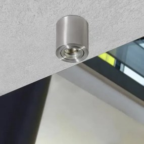 Moderní bodové svítidlo Mini Bross hliník