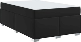 Rám postele Černá 120 x 200 cm PVC 3399234