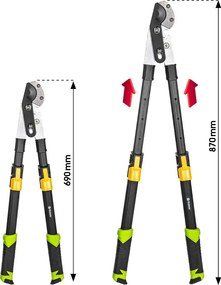 Fieldmann FZNR 1014 Zahradní nůžky