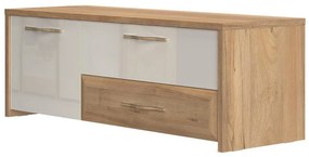 Tv Stolek Gala TV135-1K2F/GL pacific walnut/beige