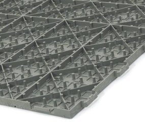Plastová dlažba Linea Marte 56,3 x 56,3 x 1,3 cm, světle šedá