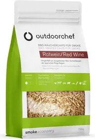 Outdoorchef Red Wine dřevěná štěpka 750g