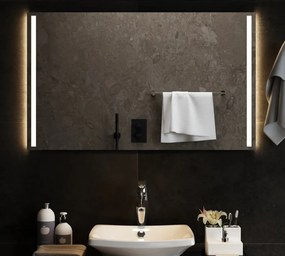 vidaXL Koupelnové zrcadlo s LED osvětlením 100x60 cm [151755]