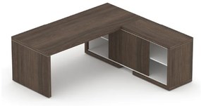 Manažerská sestava stolu s komodou SOLID Z1, volitelná délka stolu 160/180/200cm