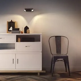 Philips Star 2x4.5W černá / LED bodové svítidlo / 1000lm / 2700K / IP2