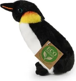 RAPPA Plyšový tučňák 16 cm / ECO-FRIENDLY / od 0 měsíců
