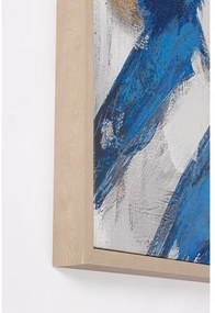 BIZZOTTO Obraz BOLD modrý 124x204 cm