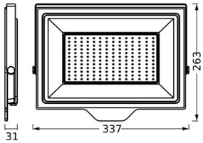 Ledvance - LED Venkovní reflektor FLOODLIGHT ESSENTIAL LED/150W/230V IP65