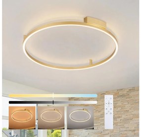 Brilagi - LED Stmívatelné svítidlo PORTOFINO LED/60W/230V pr. 80 cm zlatá + DO