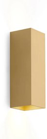 Nástěnné svítidlo úzký kvádr Box Wall Mini 2.0  Nástěnné svítidlo úzký kvádr Box Wall Mini 2.0 Barva: Šampaňská