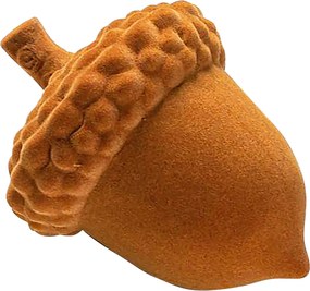 Keramická figurka žaludu MAVE 18x13 cm oranžová