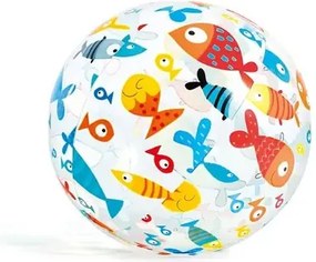 INTEX Míč nafukovací LIVELY PRINT BALL 51 cm / Duha / Vinyl