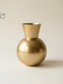 Sinsay - Skleněná váza ve zlaté barvě - zlatá
