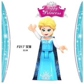 Figurky pohádkových postav, kompatibilní s LEGO Varianta: Elsa (F017)