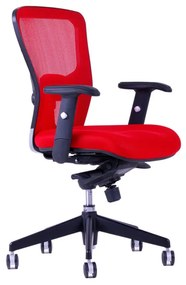 Office Pro Kancelářská židle DIKE BP bez podhlavníku Barva potahu: DK13-červená