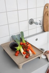 Béžový dvoupatrový odkapávač 42x29 cm Dry-It – Mette Ditmer Denmark