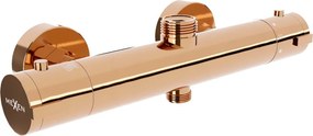 Mexen Kai termostatická sprchová baterie, růžové zlato - 77150-60