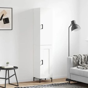 Skříň highboard bílá 34,5 x 34 x 180 cm kompozitní dřevo 3199105