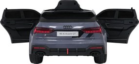 Elektrické autíčko Audi RS6 Avant GT šedé