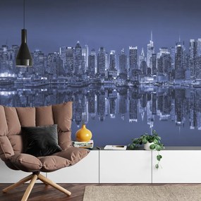 Fototapeta New York Reflections In Blue Strukturální vinyl 460x300