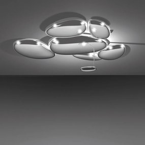 Artemide 1245W10A Skydro, designové stropní svítidlo, 30W LED 2700K, 136x142cm