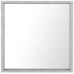 Nástěnné zrcadlo 50 x 50 cm šedé BRIGNOLES Beliani