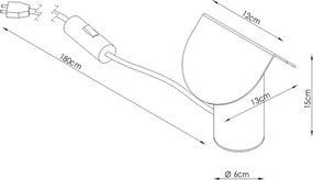 Růžová hliníková LED stolní lampa (výška 15 cm) BISCUIT – Thoro