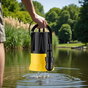 Ponorné čerpadlo Wiltec – 400 W, 7300 l/h, 7 m (65441)