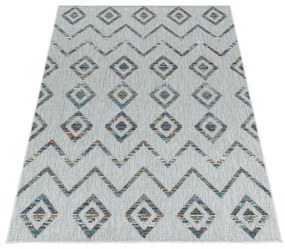 Ayyildiz, Kusový koberec Bahama 5152 Multi – na ven i na doma, 80x250, šedá, chodba / předsíň