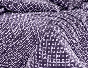 Tip T. Bavlněné povlečení Henrieta fialové různé rozměry Rozměr: 220x200cm+2x70x90cm